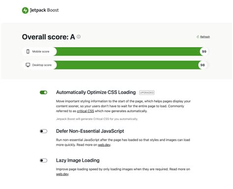 Automate Critical Css With Jetpack Boost