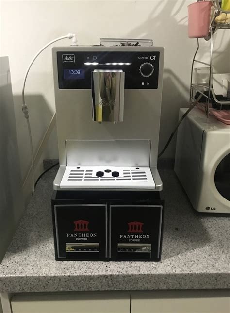전자동커피머신렌탈 설치사례 사무실커피머신 독일명품 밀리타ci슬러지통확장형 여의도 시청자미디어재단 설치건 판테온커피 판테온커피