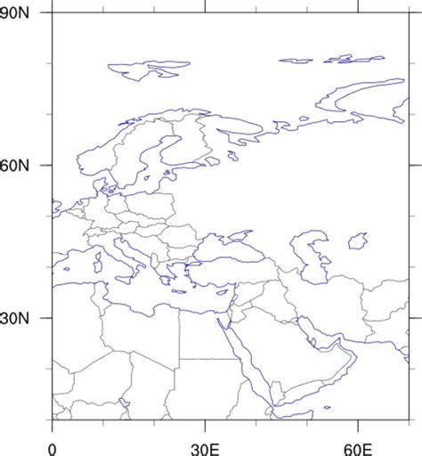 NCL Graphics Map Only Plots NCL Graphics Map Only Plots