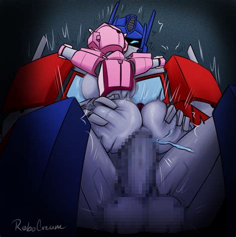 Optimus Prime X Elita One By Robocream Hentai Foundry