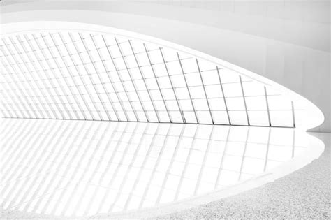 창 조명과 그림자가 있는 흰색 추상 배경 배경 3d 그림 빈 디스플레이 프리미엄 사진