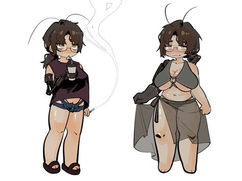 Qingy Gregor Project Moon Limbus Company Project Moon Highres Girls Antennae