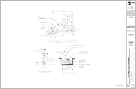 Lateral Test Frame Magnum Piering