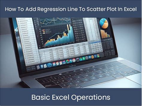 Excel Tutorial How To Add Regression Line To Scatter Plot In Excel