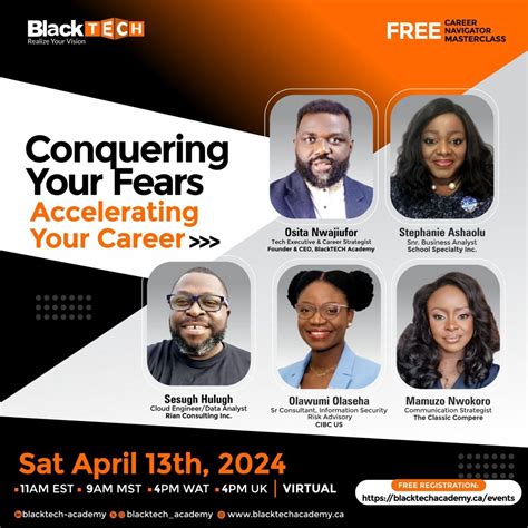 Blacktech Academy On Linkedin Blacktechacademy Careeracceleration Techevent