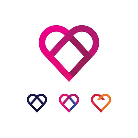 Heart And Love Vector Illustration Design Icon Sign Romantic 5267127