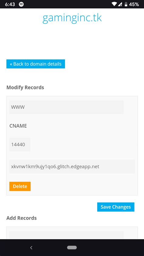 Solved Custom Domain Not Working Glitch Help Glitch Community Forum