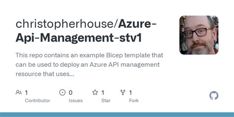 Github Christopherhouseazure Api Management Stv1 This Repo Contains