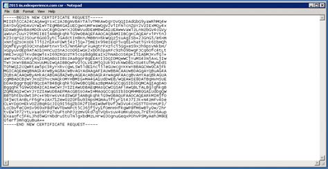 How To Generate A Certificate Signing Request Csr For Microsoft Iis 5