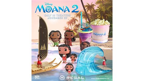 Regal Cinemas Unveils ‘moana 2 Popcorn Bucket Collectibles The Pop