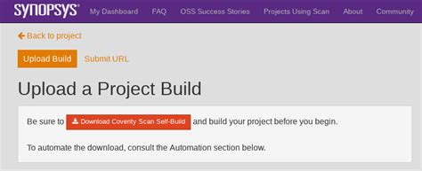 Github Configure Travis Ci Tab Doesnt Appear On Coverity Scans