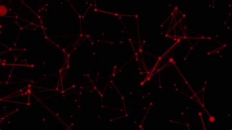 Plexus Connection With Lines And Points Stock Video Pond