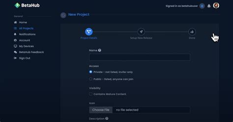 Getting Started With Betahub Account Creation And Setup