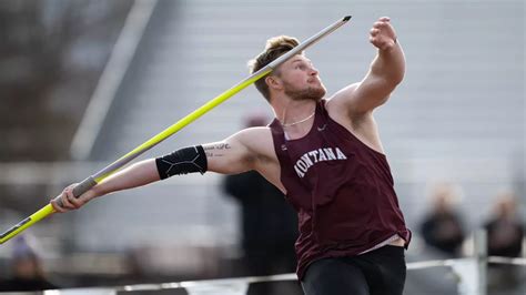Montana Javelin Thrower Evan Todd Wins Big Sky Athlete Of The Week Honor