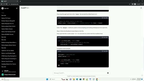 Python How Do I Add An Offset Factor To A Text File Youtube