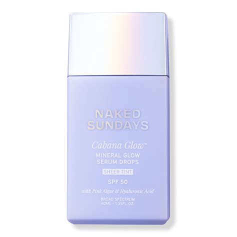 Naked Sundays Sheer CabanaGlow Mineral Glow Drops SPF50 Ulta Beauty
