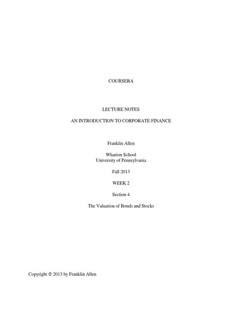 finance lecture slides sec04 coursera updated pdf bonds finance stocks
