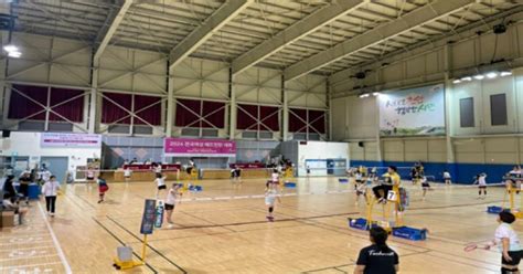 女 배드민턴 동호인 총출동 전국여성대회 천안에서 열전