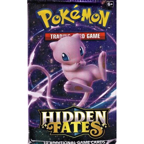Pokemon Booster Pack 10 Cards Sun And Moon Hidden Fates Reprint
