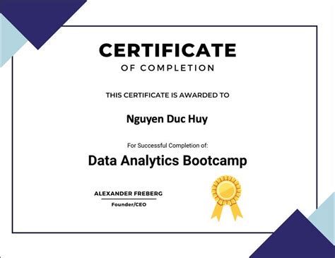 Thank Alex Freberg For The Data Analyst Bootcamp I Want To Express My Sincere Gratitude For All