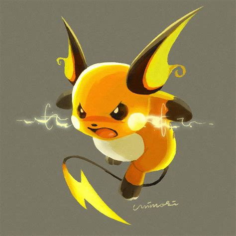 Raichu Pokemon Drawn By Uninori Danbooru