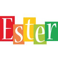 Ester Logo Name Logo Generator Smoothie Summer Birthday Kiddo Colors Style