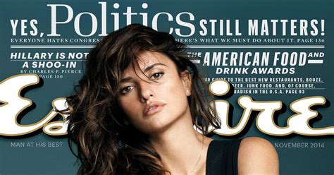 Penelope Cruz Named Sexiest Woman Alive 2014 By Esquire