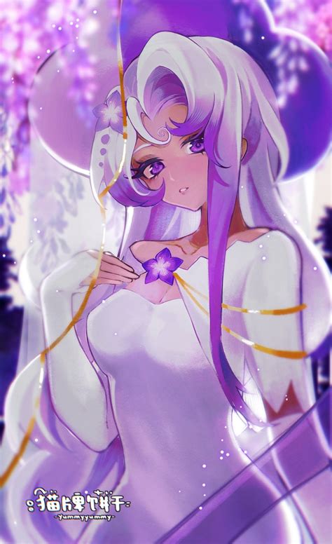 Latte Cookie Cookie Run Highres 1girl Arm At Side Artist Name Blurry Blurry Background