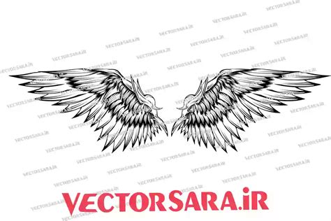 طرح تاتو روي سينه مردانه طرح تاتو بال و پرواز طرح جدید