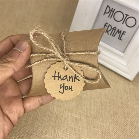 50 шт коробка для конфет из крафт бумаги свадебные сувениры Детская шоколадная коробка для