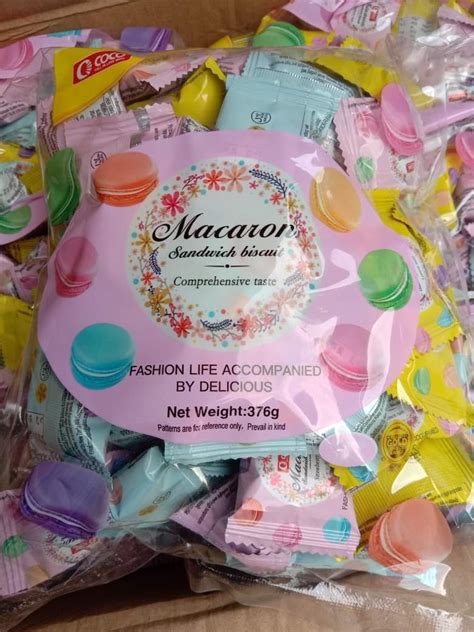 Coco Macaron Sandwich Biscuit 376g Approx 60 Pcs Lazada Ph