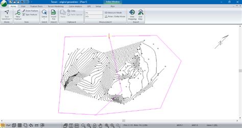 Calculating Volumes Using Two Surfaces Rock Quarry Example Softree Technical Systems Support