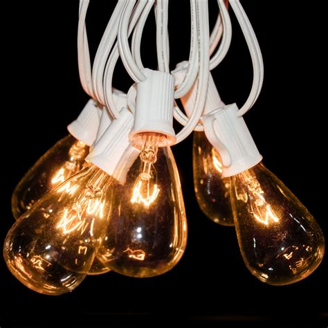 Hometown Evolution Inc Edison String Lights 25 Outdoor 25 Bulb Hometown Evolution Inc Edison String Lights 25 Outdoor 25 Bulb