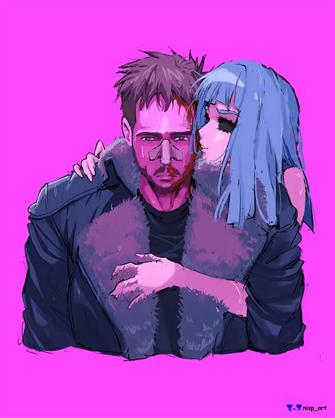 K Ryan Gosling And Joi Blade Runner And 1 More Drawn By Nispart