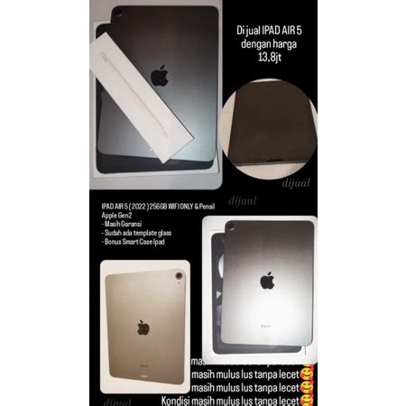 Jual Ipad Air Gb Wifi Only Shopee Indonesia