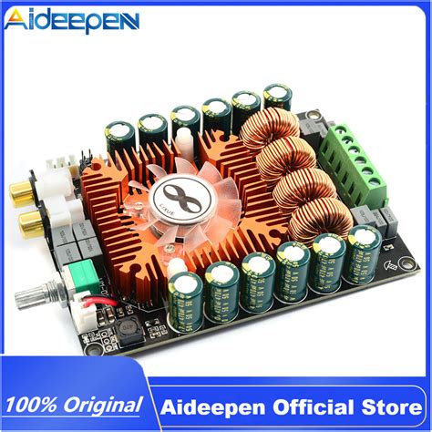 Aideepen บอร์ดเครื่องขยายเสียงดิจิตอล Tda7498eโมดูลเครื่องขยายสัญญาณระบบดิจิทัล20hifi สเตอริโอ
