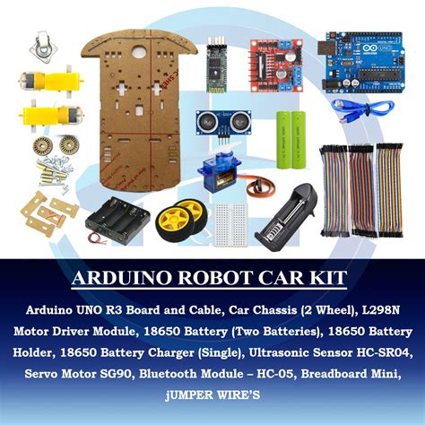Arduino Robot Car Kit Hande Electronics