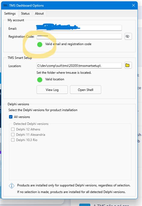 Tms Dashboard Where Does It Install Fnc Feature Requests Tms