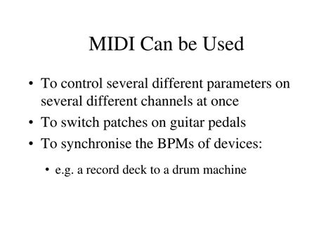 PPT What Is MIDI PowerPoint Presentation Free Download ID