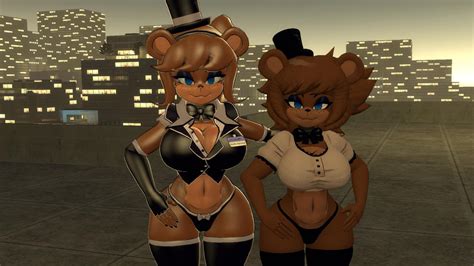 Frenni Fazclaire And Fredina Fazbear By Theoclovis2468 On Deviantart