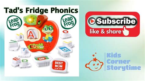 Leap Frog Tads Fridge Phonics Learn The Alphabet Leapfrog Alphabet