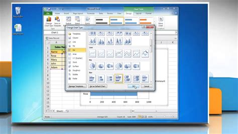 How To Make A Bar Graph In Excel YouTube