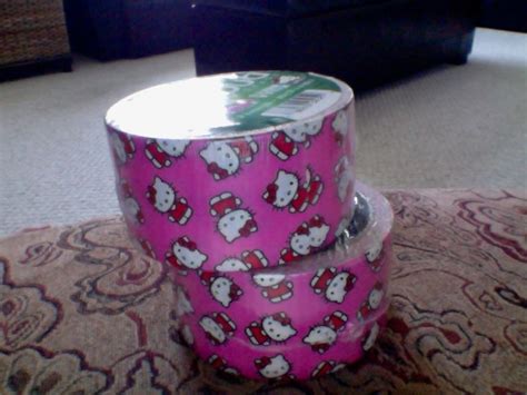 Hello Kitty Duct Tape I Love This Glassware Duct Tape Tableware