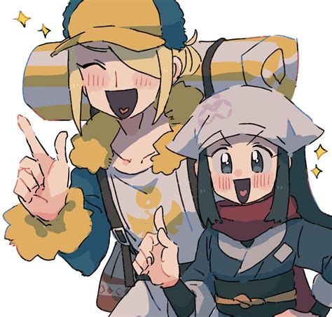 Akari And Volo Pokemon And More Drawn By Yusho Ossm Danbooru