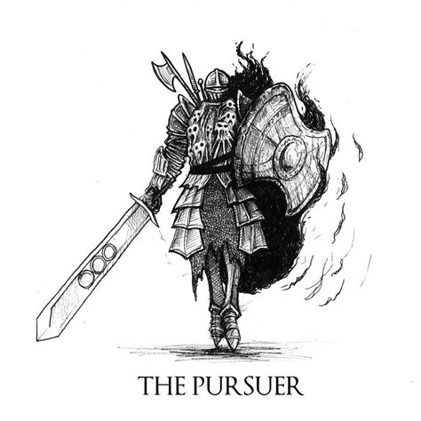 Dark Souls Ii The Pursuer By Skinrarb On Deviantart Pursuer Dark