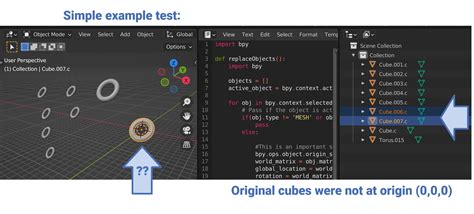 Python Glitch Script To Replace All Selected Objects With Active