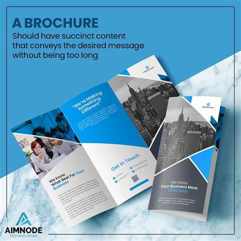 Aimnode Technologies On Linkedin Brochuredesign Visualstorytelling Designtips