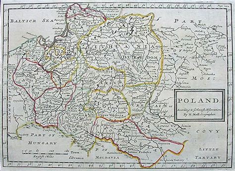 Map Of Poland Circa 1900