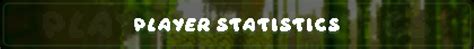 Player Statistics Minecraft Mod