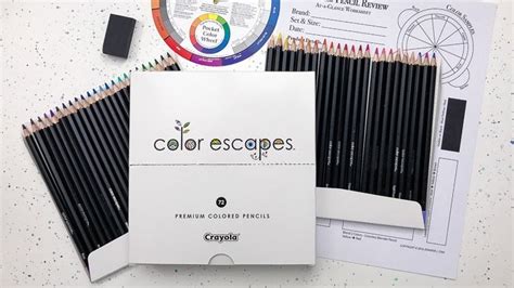 Crayola Color Escapes Colored Pencils Review